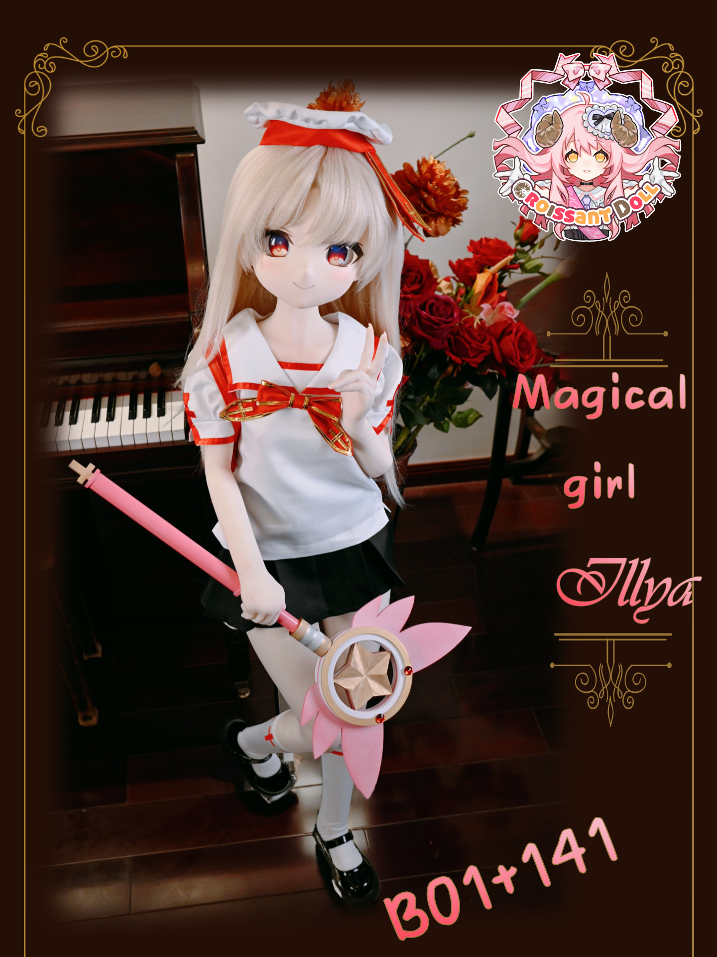 Illya–Makeup artist hand-painted makeup – croissantdoll Official website